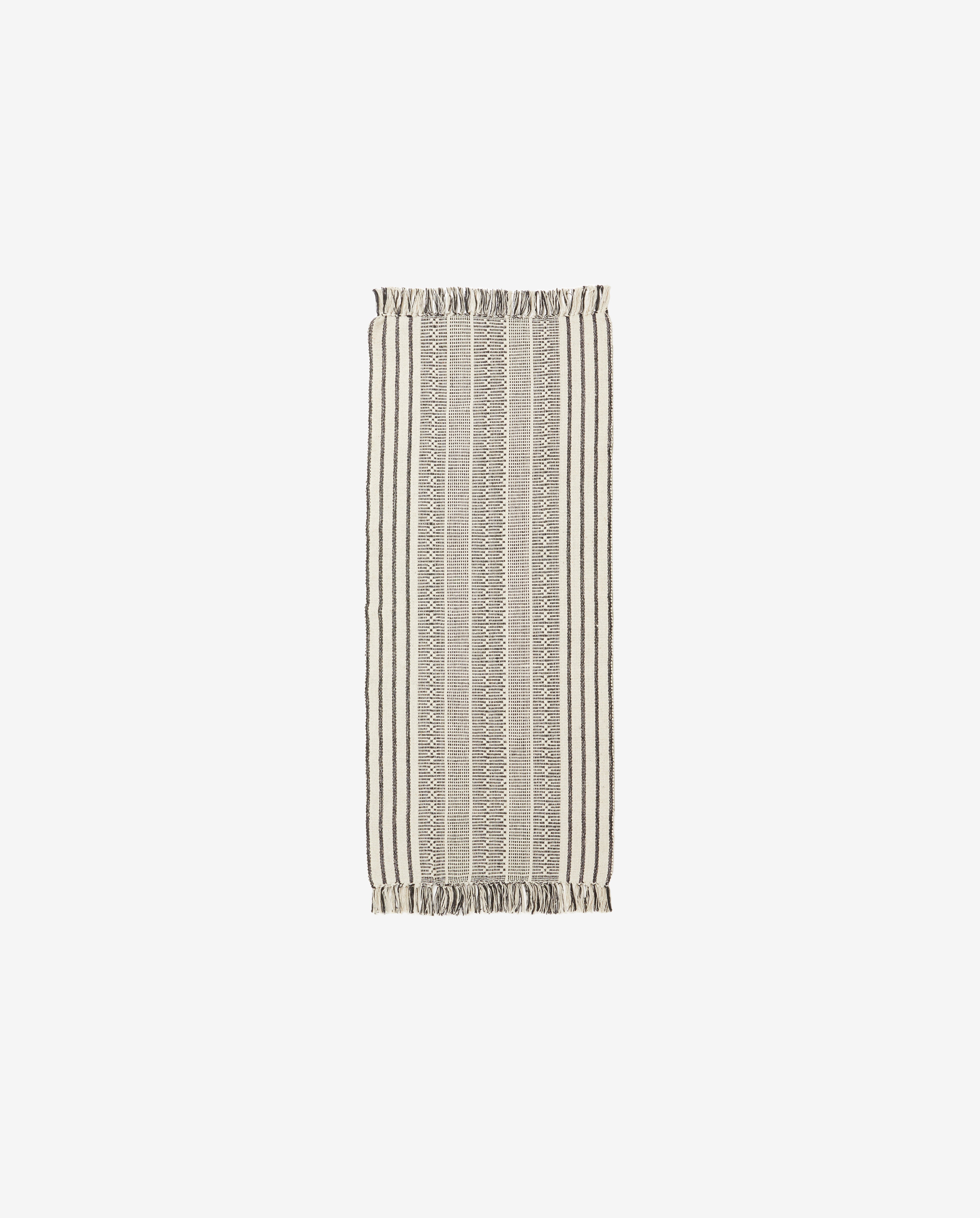 ALICE rug, 70x160 - black | nordal.com