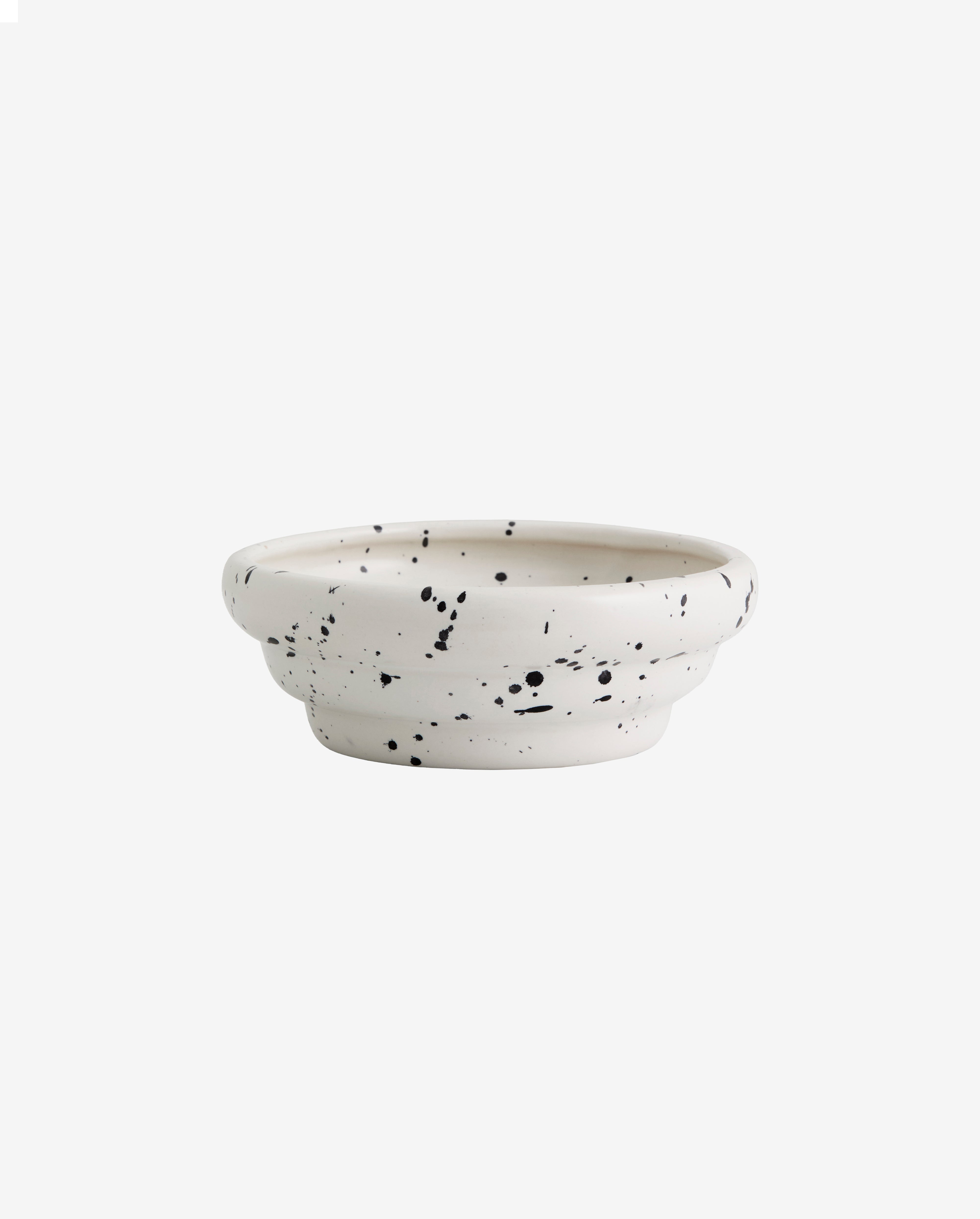 RIA bowl w. splash - ivory | nordal.com