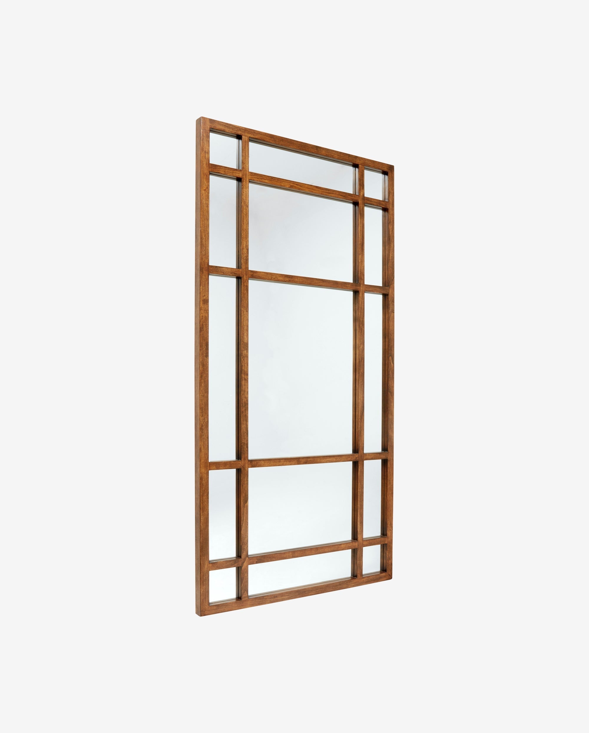 SPIRIT wall mirror - stained birch wood | nordal.com