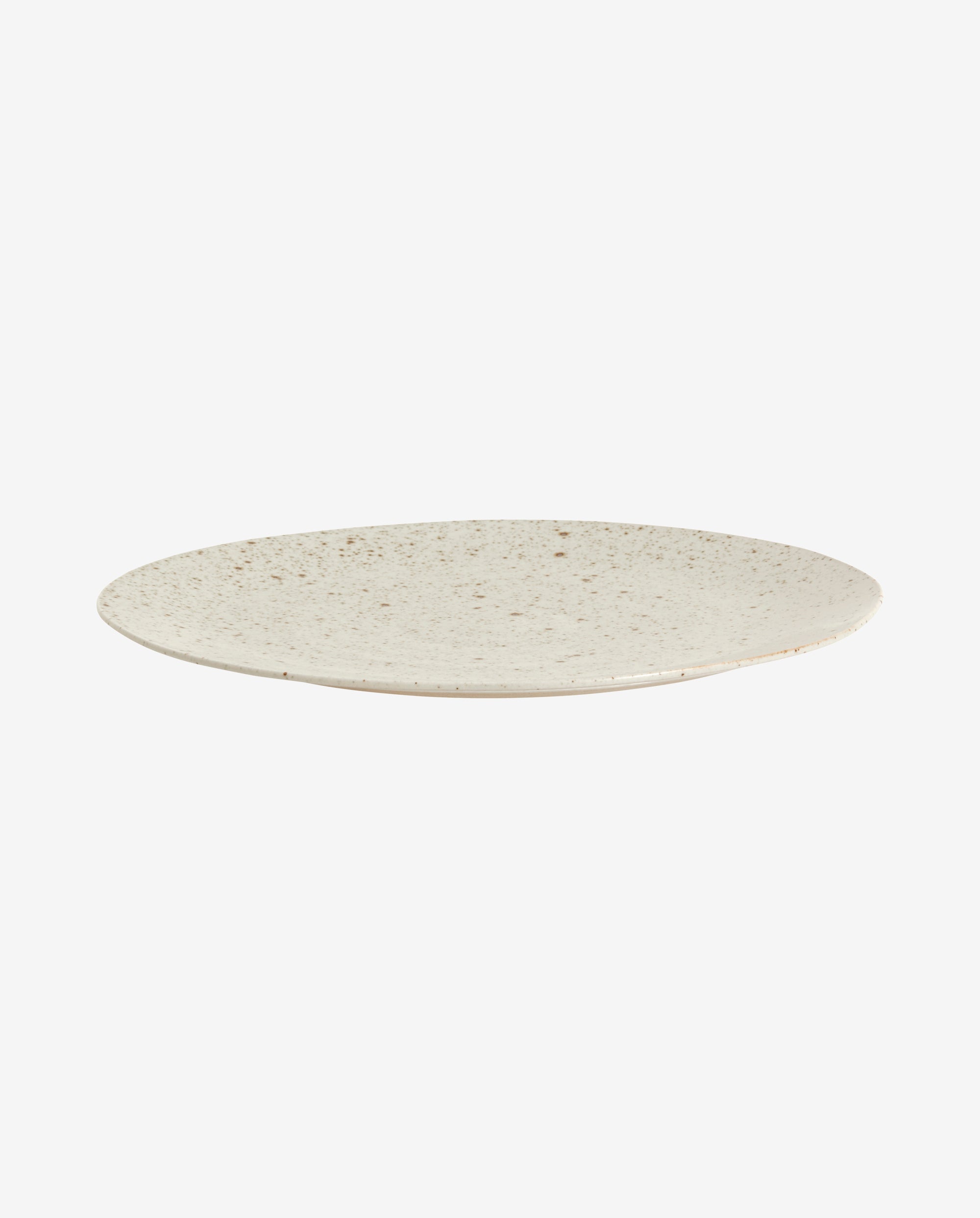 GRAINY plate, L, sand | nordal.com